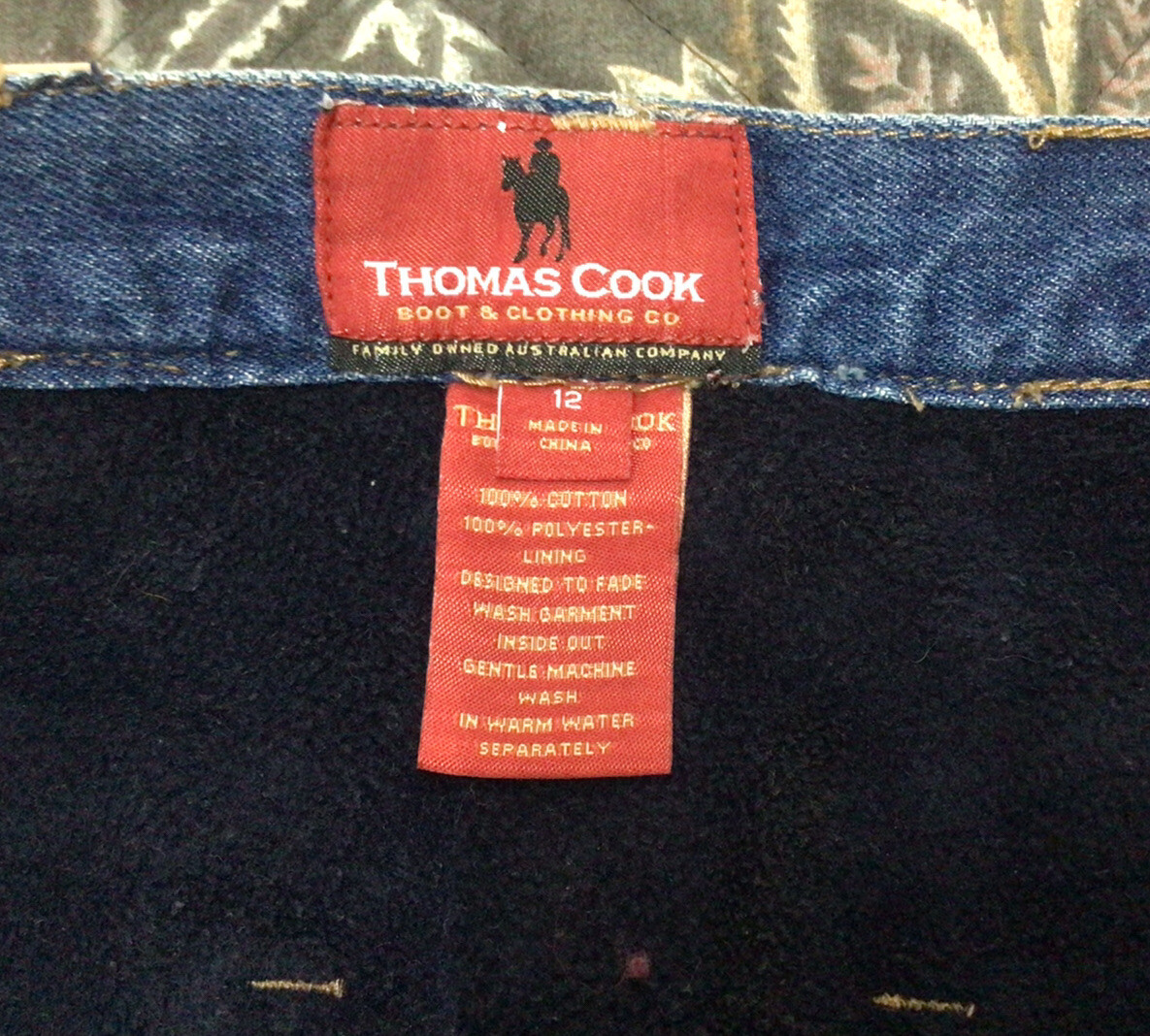 Thomas Cook Wonder Jeans Size 12 As New | eBay