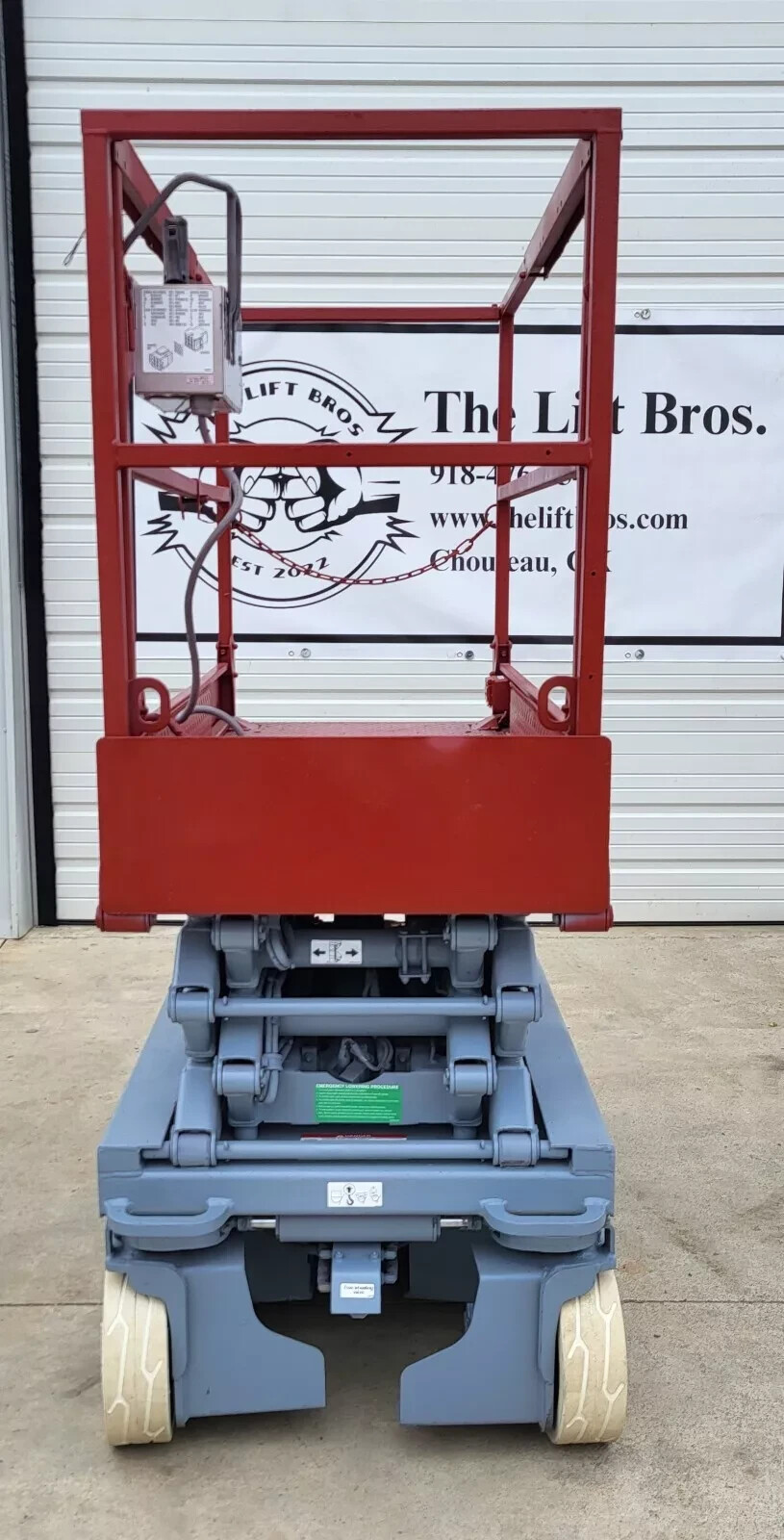 Refurbished Skyjack SJIII 3219 19' Electric Scissor Lift Aerial Lift ...