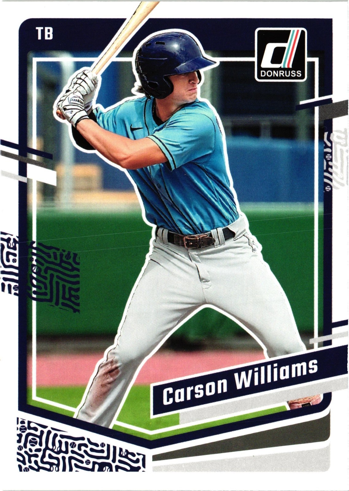2023 Panini #115 Carson Williams Tampa Bay Rays Baseball Card | eBay