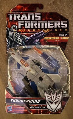 NEW SEALED TRANSFORMERS GENERATIONS THUNDERWING DECEPTICON 2010 MISC ...