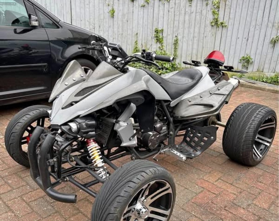 2018 Spy Racing F1 250cc Jinling Road Legal Quad ATV Bike NOT Yamaha ...