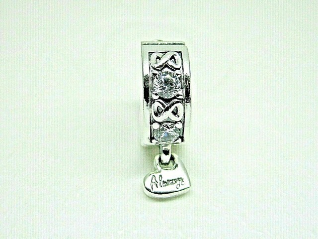 Authentic Pandora #791151C01 Family Always Pave Clip Charm for sale ...