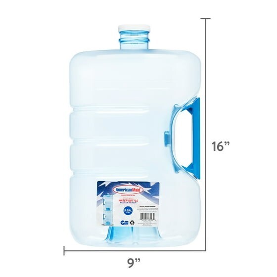 (2-Pack) 3 Gallon Stackable Water Bottle Jug BPA Free Home Office ...