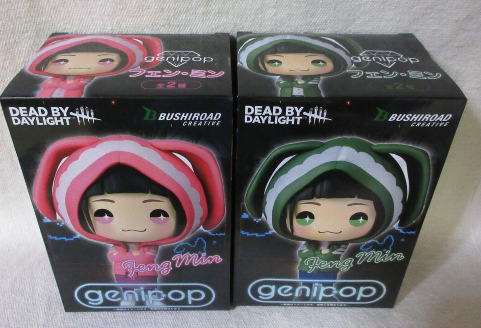 Dead By Daylight Feng MIn Genepop Figure Set of 2 Prize Bushiroad NEW ...