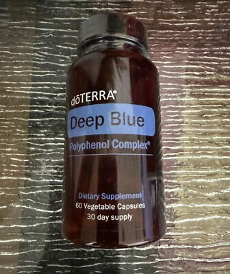 doTERRA Deep Blue Polyphenol Complex 60 Vegetarian Capsules New Sealed ...