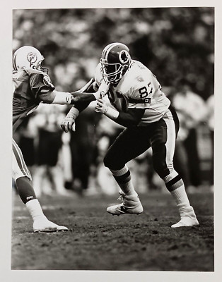 1990s Washington Redskins #87 Ron Middleton Tight End Blocking VTG ...