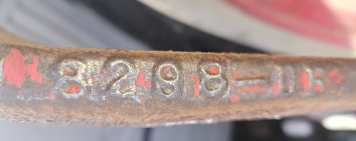 Farmall 460 400 450 560 tractor single front wheel Assembly 6.50 16 ...