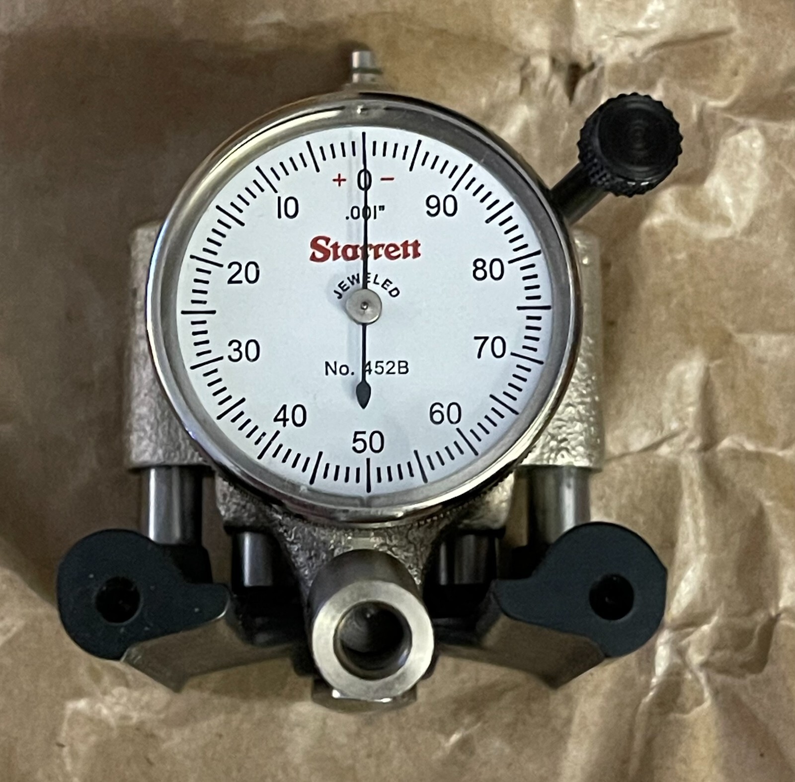 Starrett Cylinder Gage with Hardened and Ground Sled - 0-100 Dial ...
