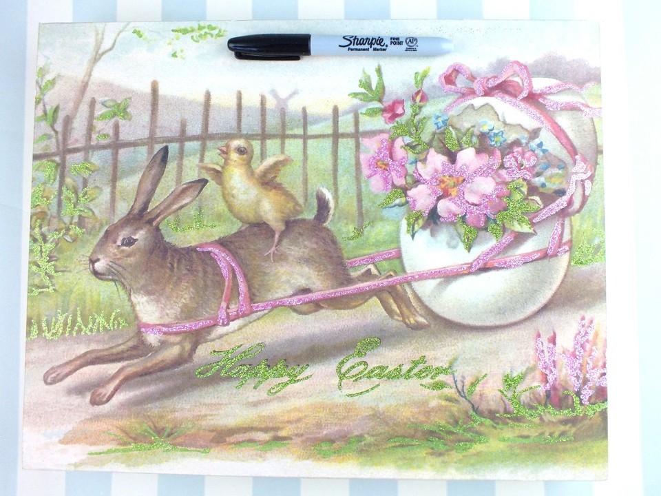 Primitives by Kathy*Easter Bunny Rabbit*Wall Hanging*Stand Up Sign ...