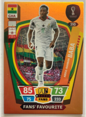 Panini Adrenalyn XL World Cup 2022 - BABA (Fans' Favourite) Ghana #310 ...