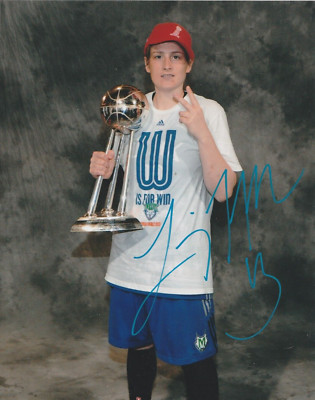 Lindsey Whalen Autographed 8x10 Minnesota Lynx Free Shipping Rare A220 ...
