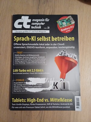 c’t – Magazin für Computertechnik - Heft 23/2023 - 07.10.2023 - Zustand sehr gut | eBay.de