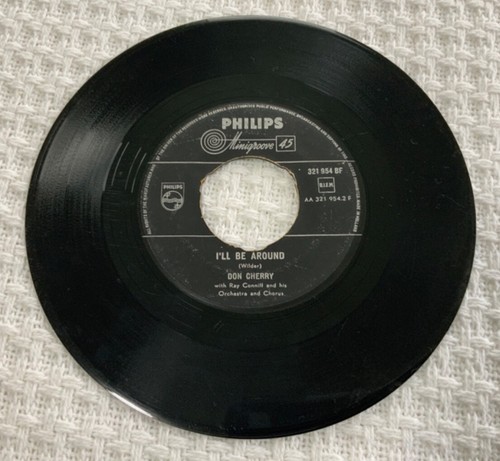 Don Cherry with Ray Conniff: I’ll Be Around/Ghost Town | 45 RPM, 7 ...