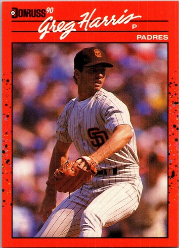 1990 Donruss - Greg W. Harris #65 Greg Harris | eBay