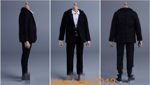 1/12 Casual Suit Men's Clothes Model Fit 6in Male Action Figure Doll ...