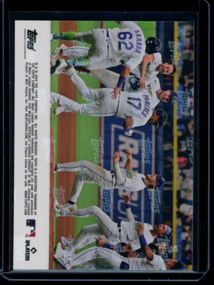 2022 Topps Now #411 Isaac Paredes Blue Parallel Card #d 46/49 | eBay