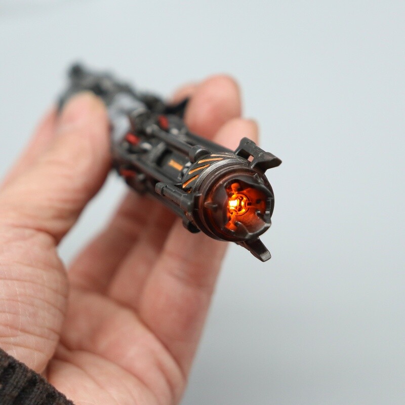 3D DIY Back Cannon LED Arm cannon Sword Weapon Upgrade Kit For SS109 ...