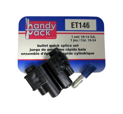 Standard Handy Pack ET146 18-14 Gauge Bullet Quick Splice Set Brand New ...