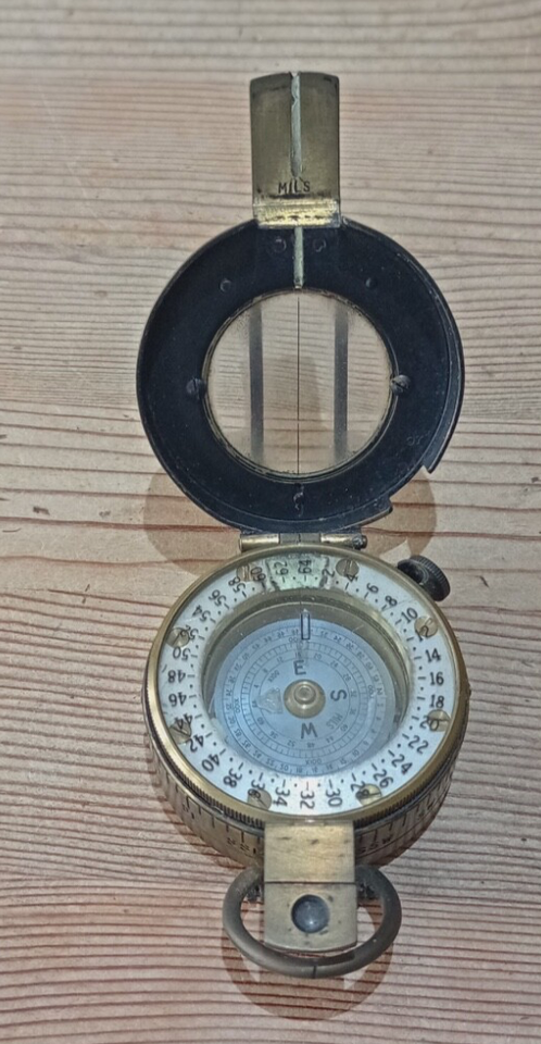 British military marching compass by Francis Barker & Sons MILS Mk 1 ...