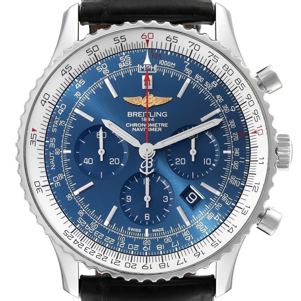 Breitling Navitimer - 46 mm, Stainless Steel for sale | eBay