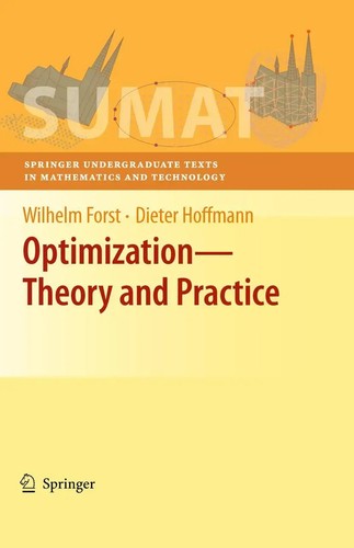 Dieter Hoffmann (u. a.) | Optimization-Theory and Practice | Buch | Englisch 387789766 | eBay.de