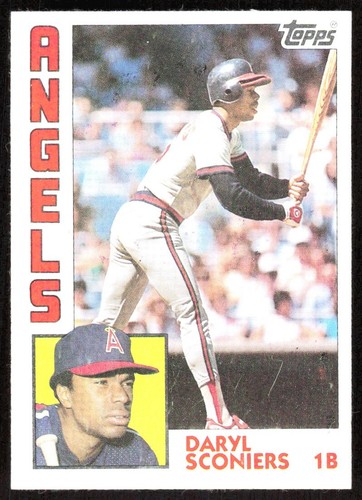 1984 8020A Topps Daryl Sconiers California Angels #27 | eBay