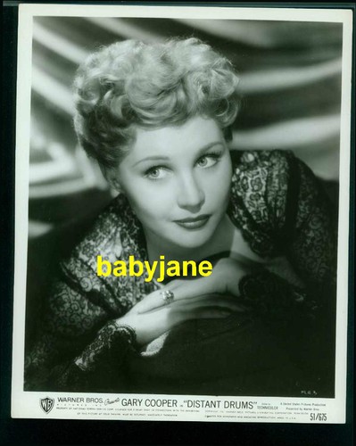 MARI ALDON VINTAGE 8X10 PHOTO 1951 PORTRAIT DISTANT DRUMS | eBay