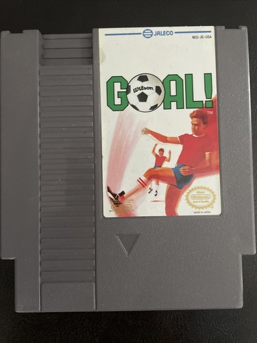 Goal! (Nintendo Entertainment System) NES Authentic Tested | eBay