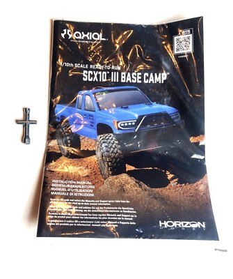 AXIAL SCX10 III Base Camp Manual and Tool | eBay