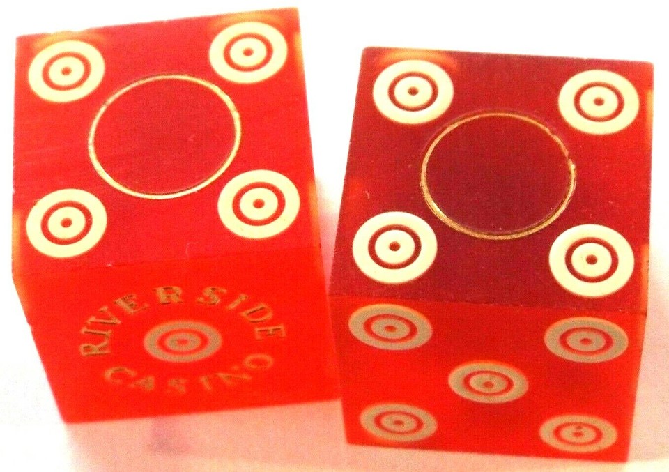 Vintage RIVERSIDE Casino Craps Dice Die Reno NV Nevada | eBay