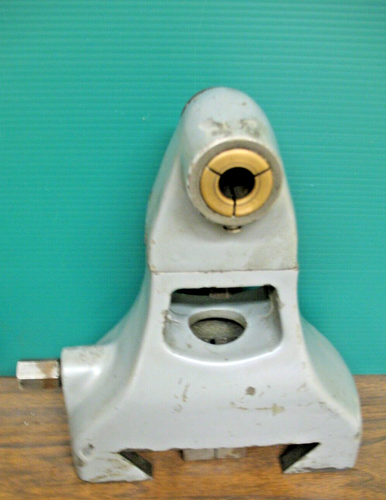 BRIDGEPORT MILLING MACHINE RIGHT ANGLE SUPPORT W/11/16" BORE BRONZE ...