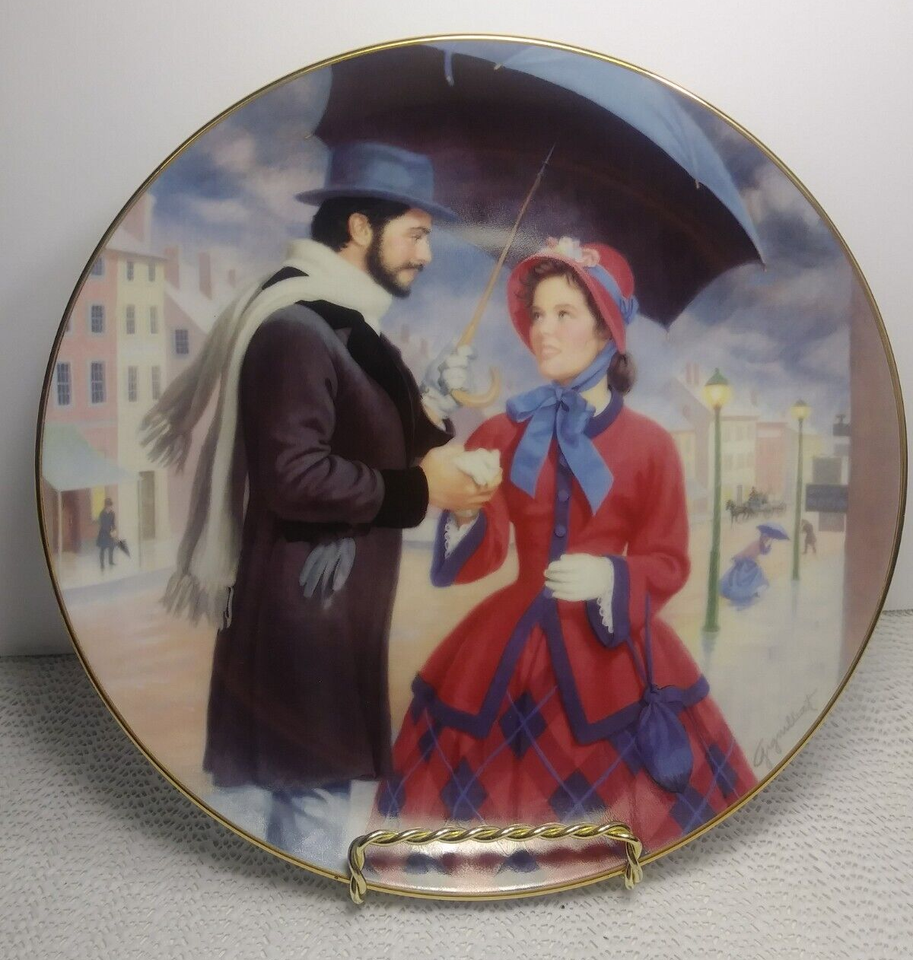 Vintage The Professor's Proposal Collector Plate by Elaine Gignilliat ...