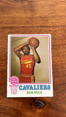 1973-74 Topps Basketball Card; #138 Bob Rule, EX/NM | eBay