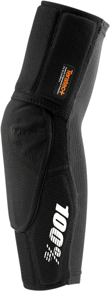 100% Teratec Elbow Guards Large Black 90131-001-12 | eBay Australia