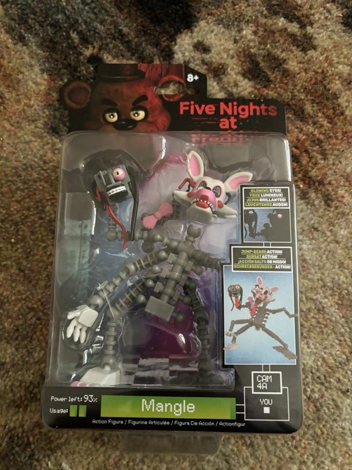 MANGLE Five Nights at Freddy’s FNAF Toy Action Figure Jazwares Glowing ...