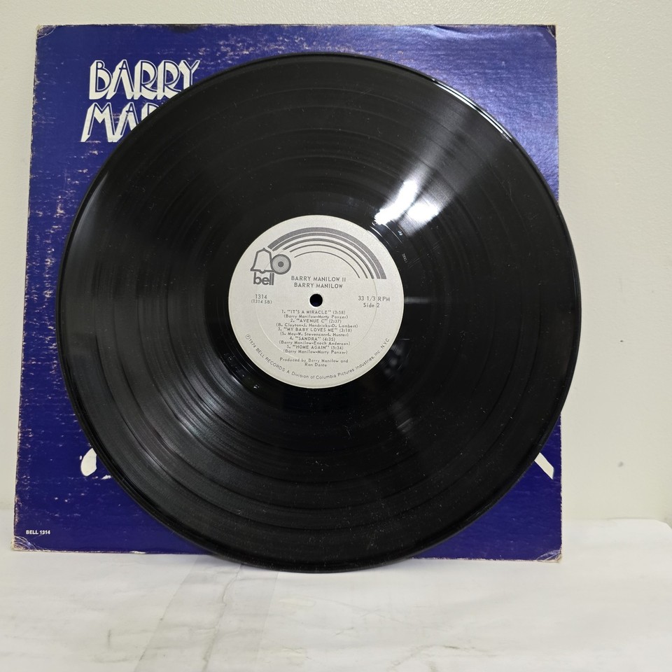 BARRY MANILOW barry Manilow II 1974 Vinyl LP Bell Records Bell 1314 ...