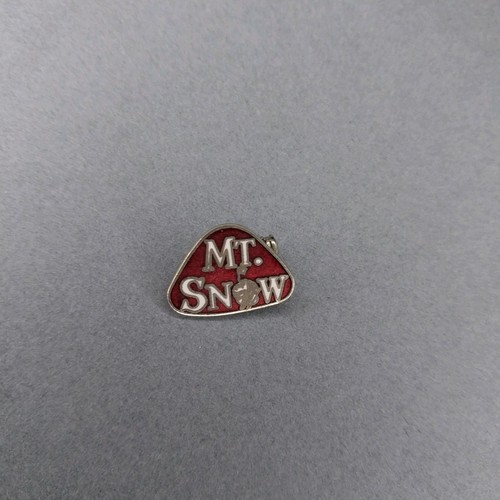 Mt. Snow VT Vermont 1 3/4" Metal Lapel Ski Pin | eBay