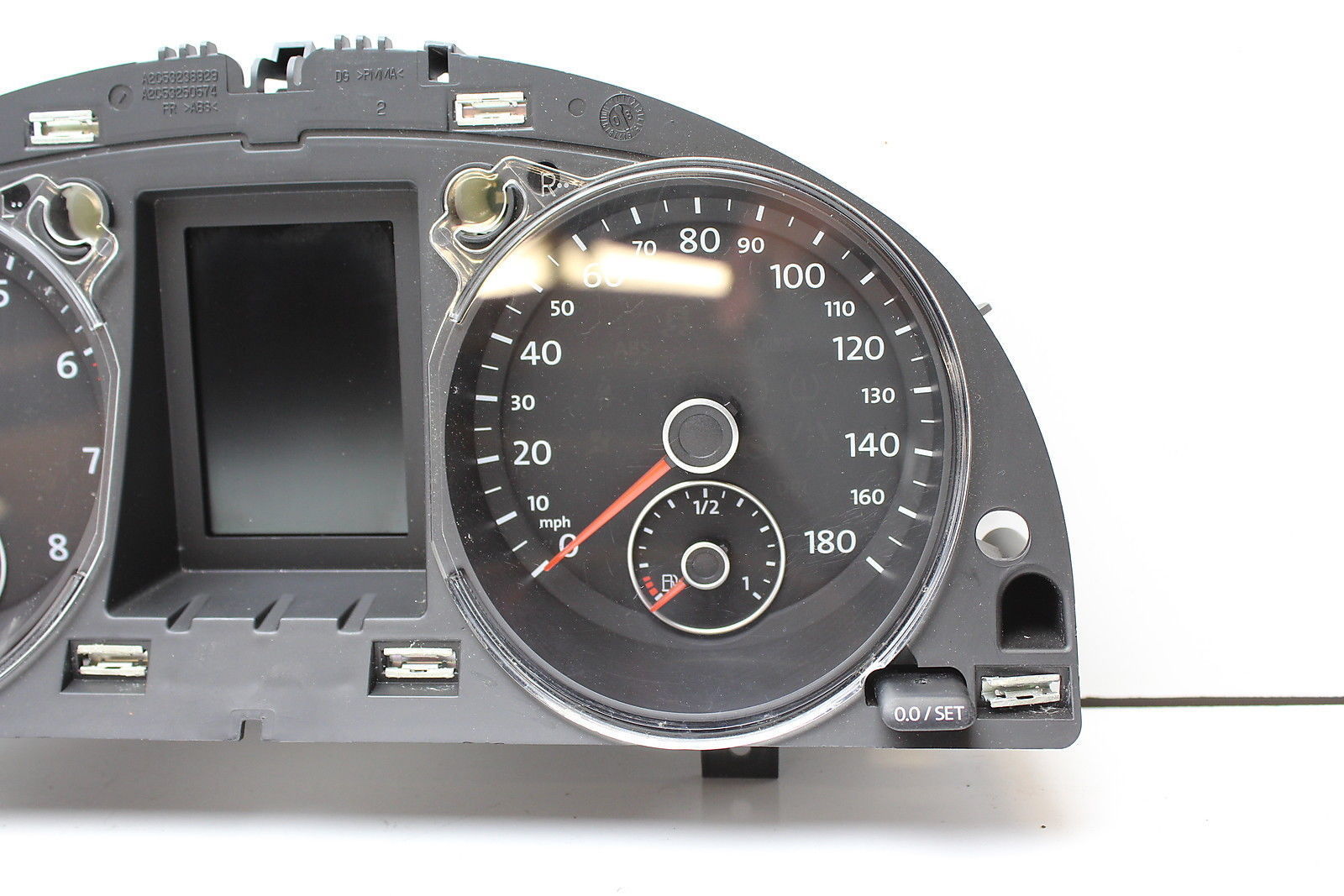 09 10 VOLKSWAGEN CC SPEEDOMETER HEAD INSTRUMENT CLUSTER GAUGES 67,508 ...