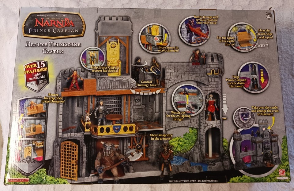 Chronicles of Narnia Prince Caspian Deluxe Telmarine Castle Playset ...