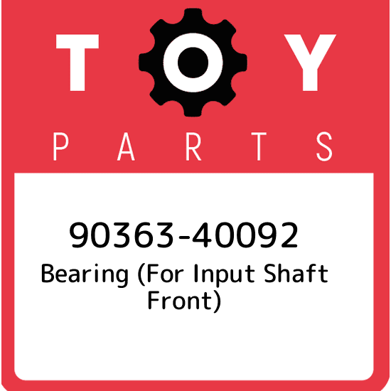 90363-40092 Toyota Bearing (for input shaft front) 9036340092, New ...