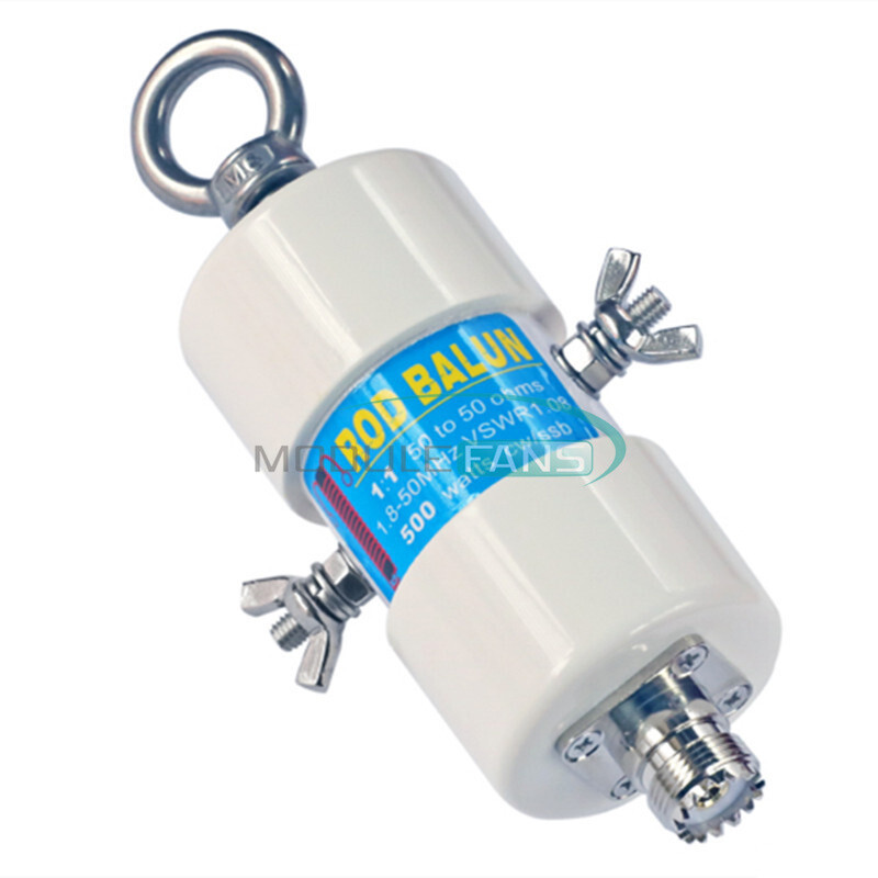 Durable 160m-6m Bands 500W Waterproof HF Balun 1:1 Universal Voltage ...