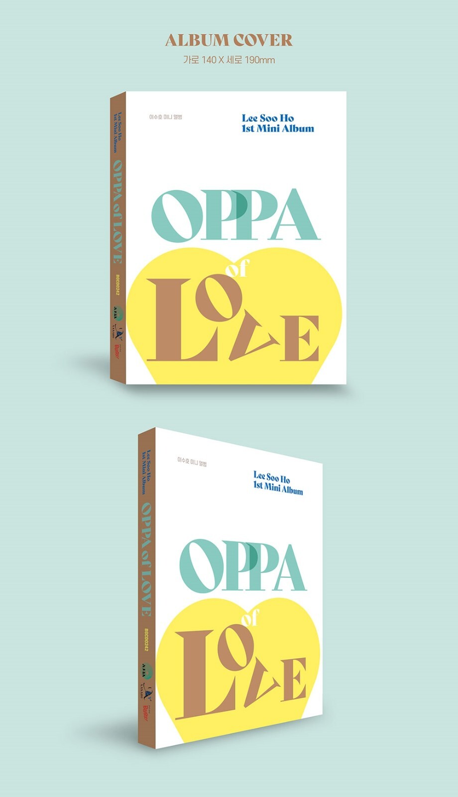 [1P] LEE SOOHO - 1st Mini Album [Older brother of Love] CDs Photo Card ...