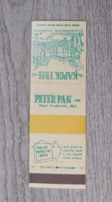Peter Pan Inn Near Frederick Maryland Kapok Tree Inn FL Vintage ...