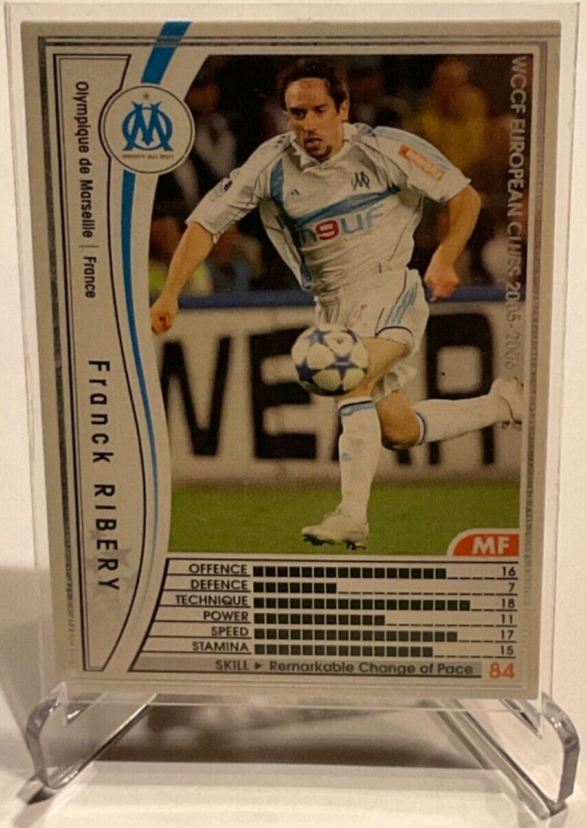 Frank RIBERY Panini ORIGINAL ENGLISH Card WCCF 2005-06 #109 | eBay