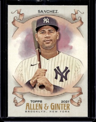 Gary Sanchez 2021 Topps Allen & Ginter - #186 - New York Yankees | eBay