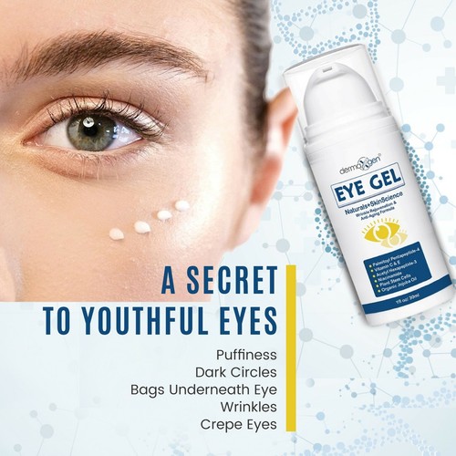 EYE GEL Matrixyl 3000 + Plant Stem cells + Arginine + Hyaluronic Acid ...