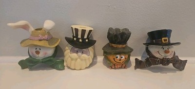 Holiday Night Lights Covers Set of 4- Easter bunny, Uncle Sam, Pumpkin ...