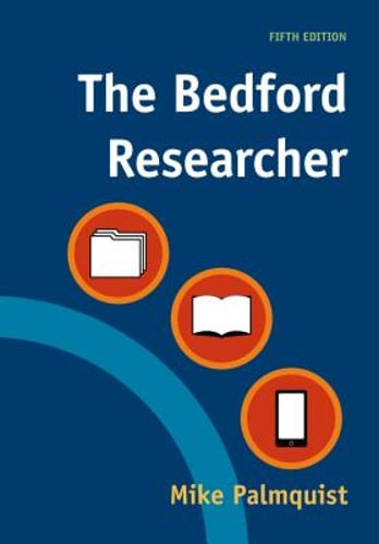 The Bedford Researcher by Mike Palmquist: New 9781457674549| eBay