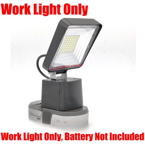 1x LED Flood Light for Ryobi 18v Platform Battery(4000LM) w/Discharge ...