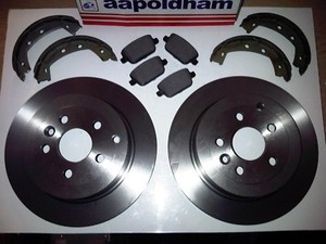 LAND ROVER FREELANDER 2 2.2 SD4 TD4 06-14 REAR BRAKE DISCS + PADS ...